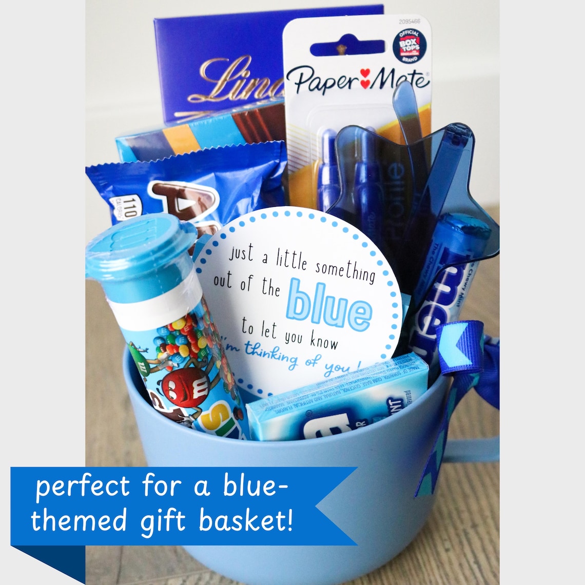 Blue Gift Tags | Out of the Blue | Thinking of You | Thank You ...