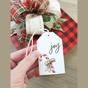 Christmas Gift Tags & Treat Tags | Traditional Country Christmas ...