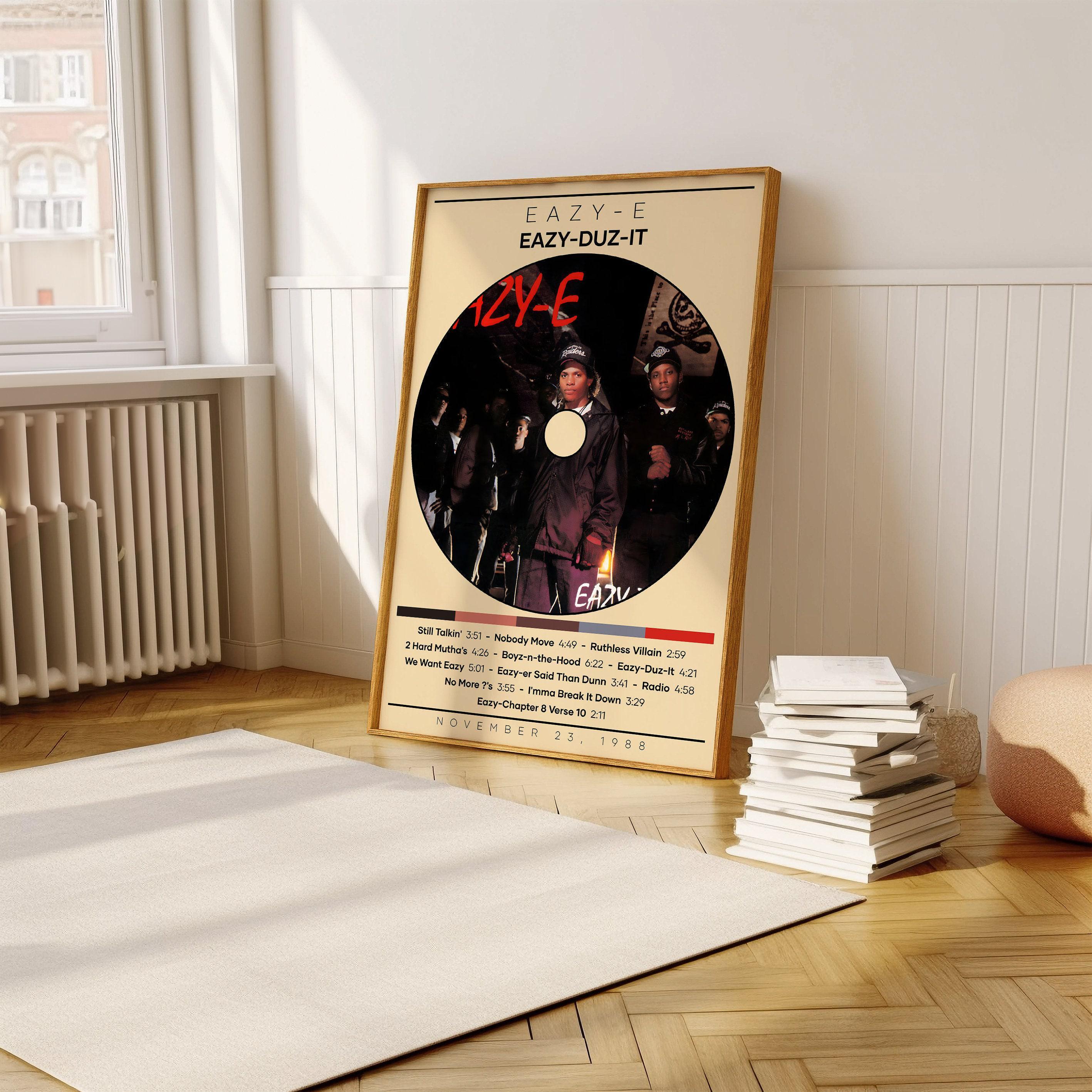 Eazy E Poster | Eazy Duz It Poster | Album Poster Print | Album Cover ...