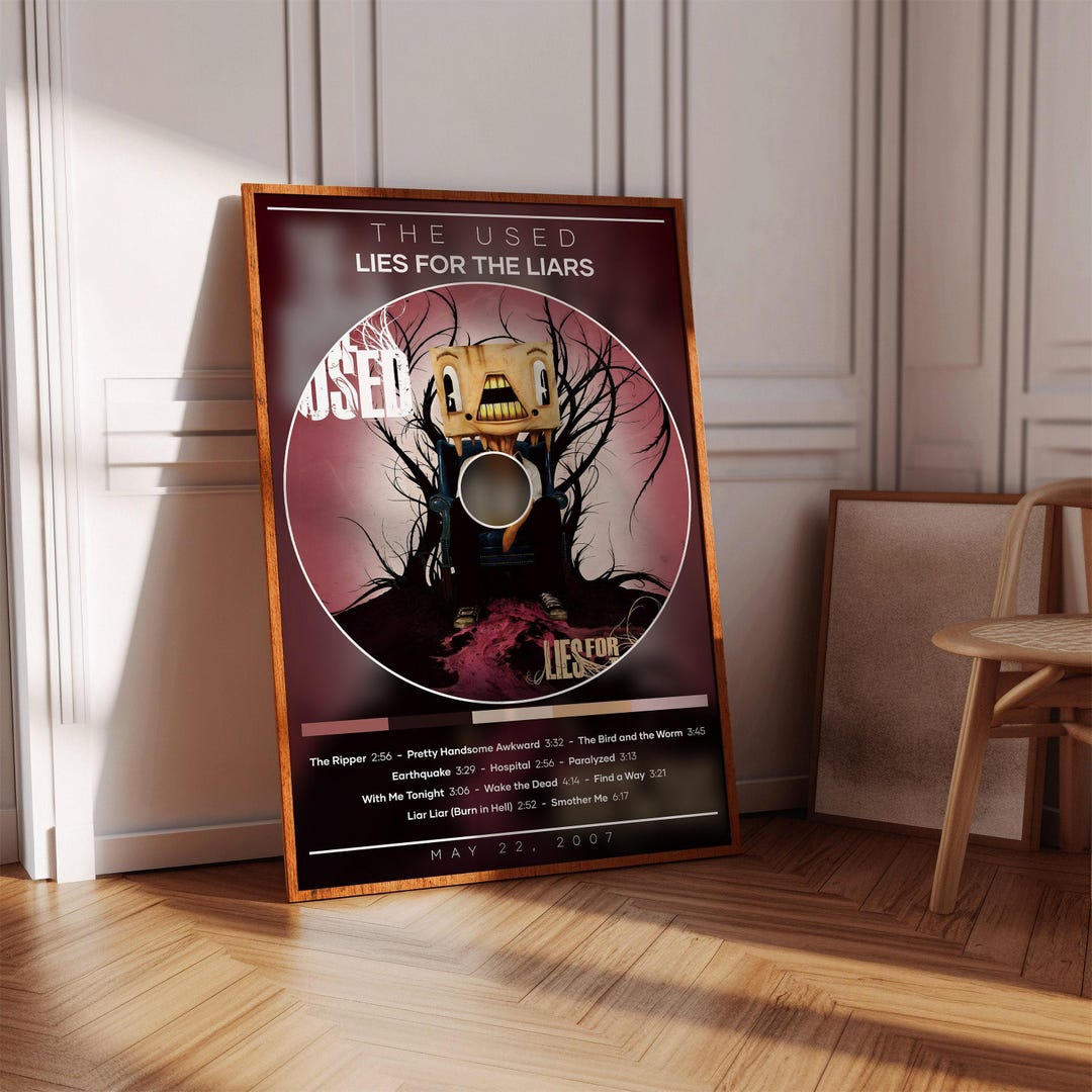 The Used Poster | Lies for the Liars Poster | Album Poster Print, Album ...