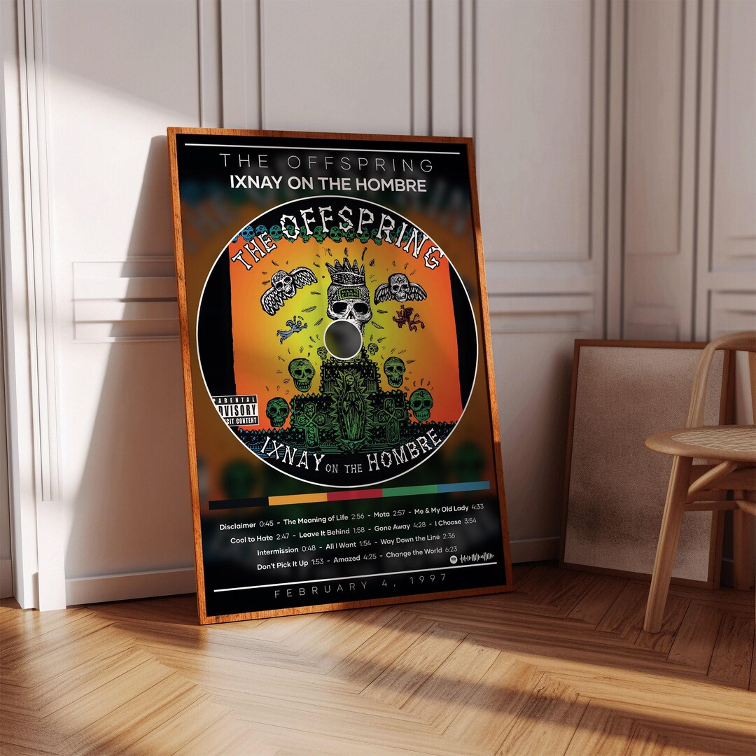 The Offspring Poster | Ixnay on the Hombre Poster | Album Poster Print ...