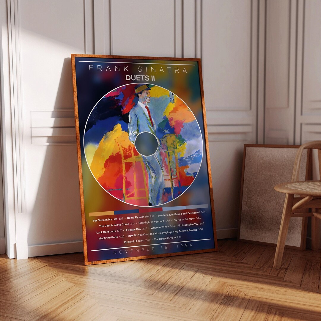 Frank Sinatra Poster | Duets 2 Poster | Album Poster Print | Album ...