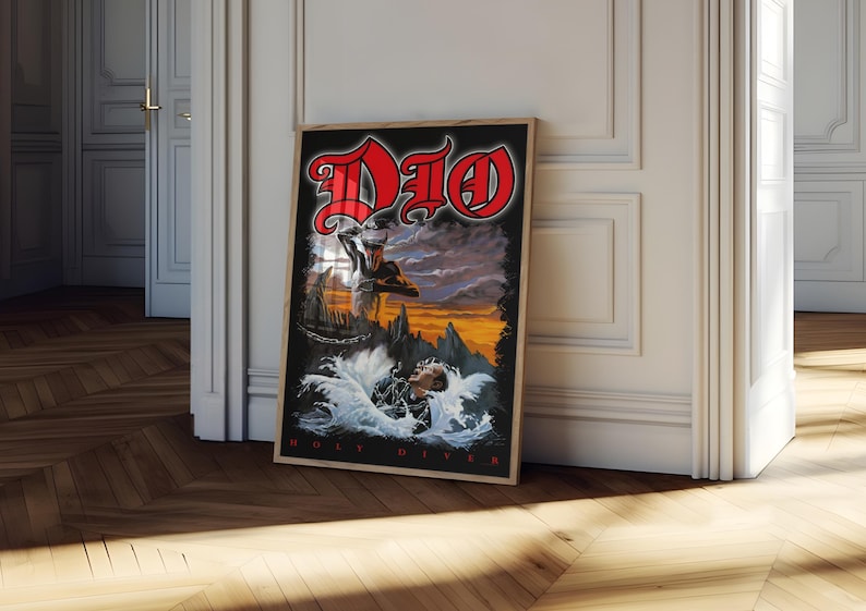Dio Poster | Concert Poster | Album Poster Print | Album Cover Poster ...