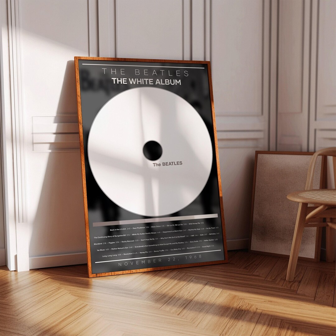 The Beatles Poster | the White Album Poster | Album Poster Print ...