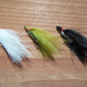 Trolling Flies Jay Fair-type Eagle Lake Marabou Minnow Trolling Fly ...