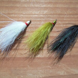 Trolling Flies Jay Fair-type Eagle Lake Marabou Minnow Trolling Fly ...