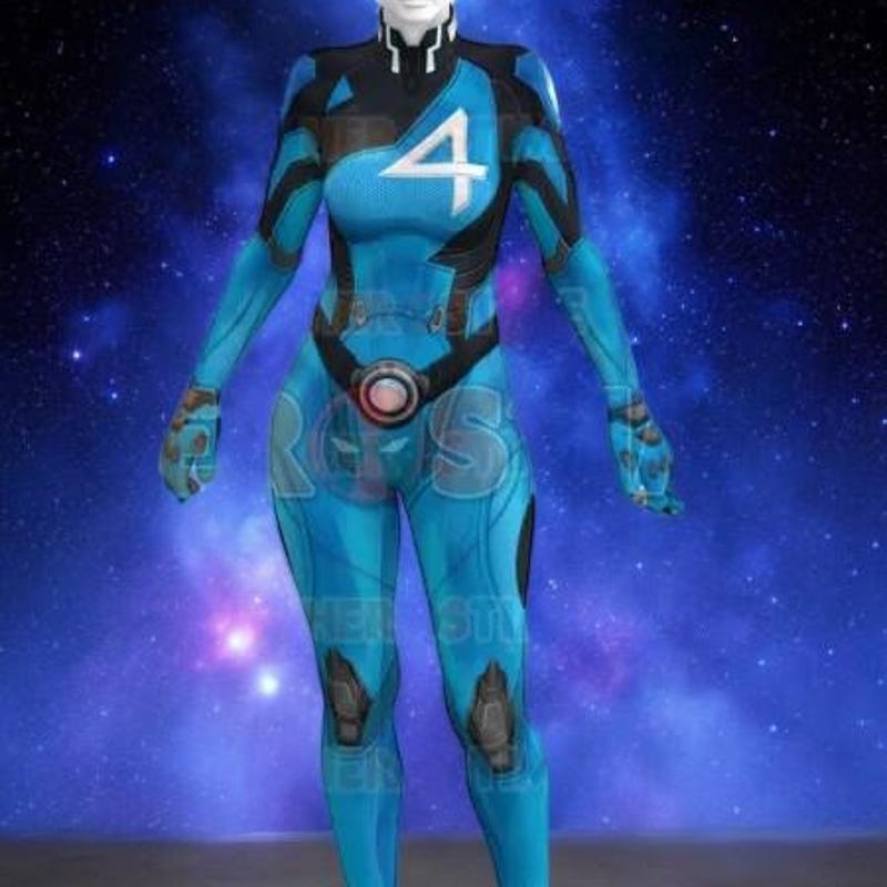 Invisible Woman Cosplay - Etsy