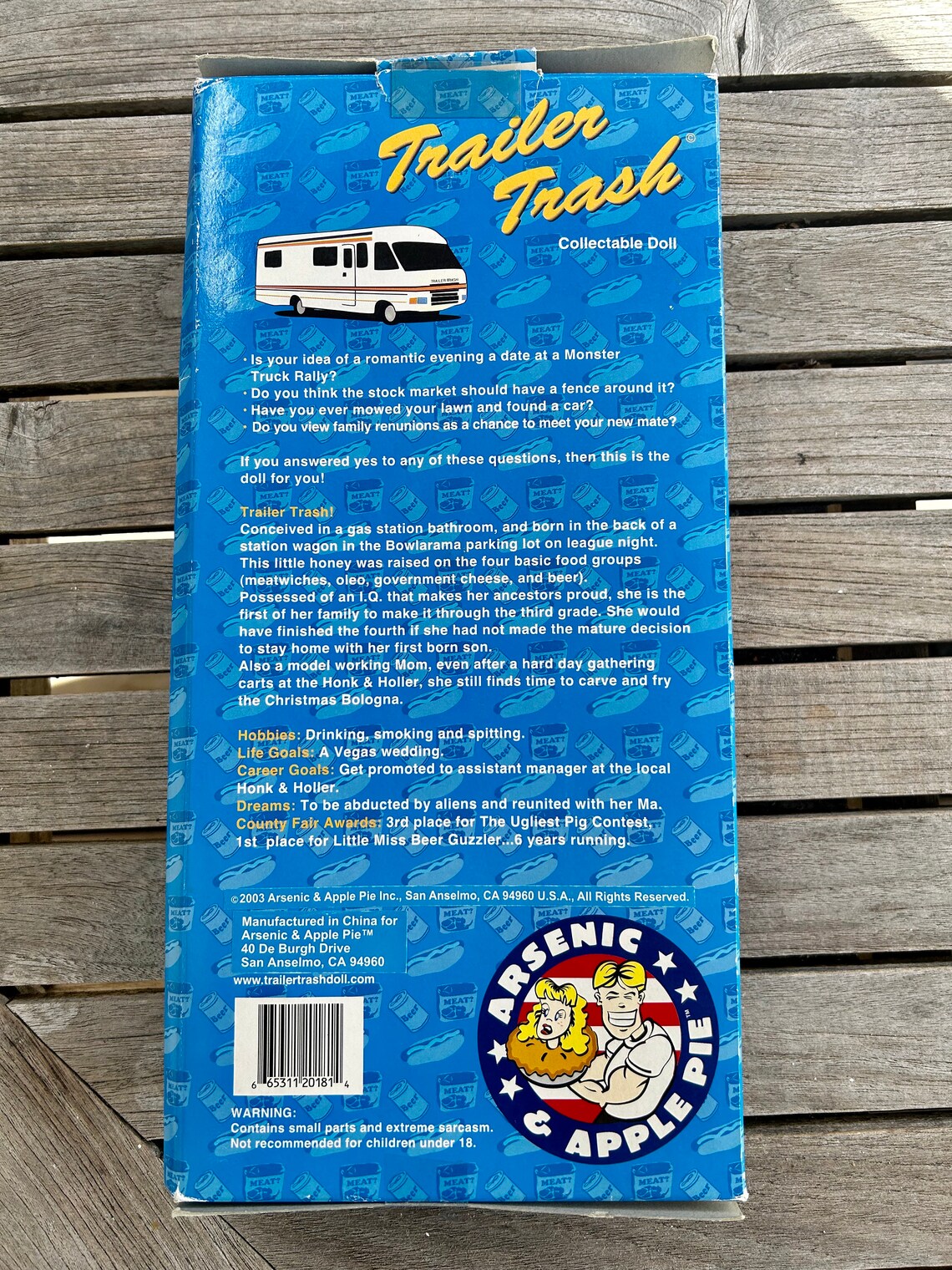 Vintage Trailer Trash Barbie 2003 New in Box Collectible Doll - Etsy