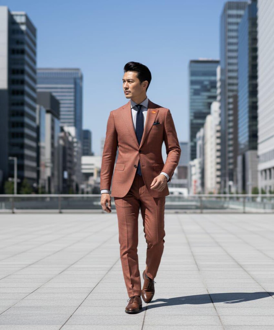 Rust/terracotta 2pc Suit for Men Wedding, Grooms & Groomsman - Etsy
