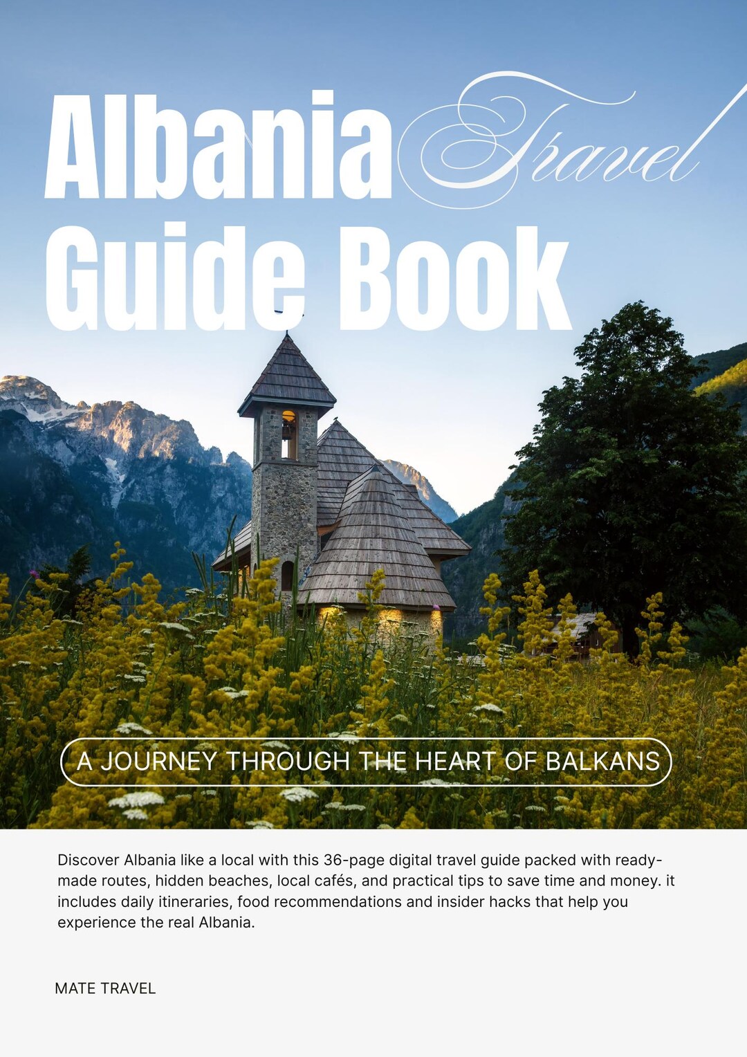 Wonders of Albania: A Travel Guide Through the Adriatic and Beyond - Etsy