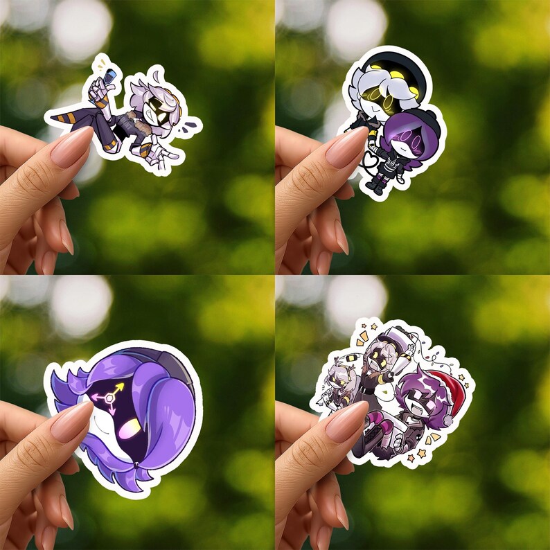 Murder Stickers Sheet Uzi Drone –decals for Laptop, Water Bottle, Gifts ...