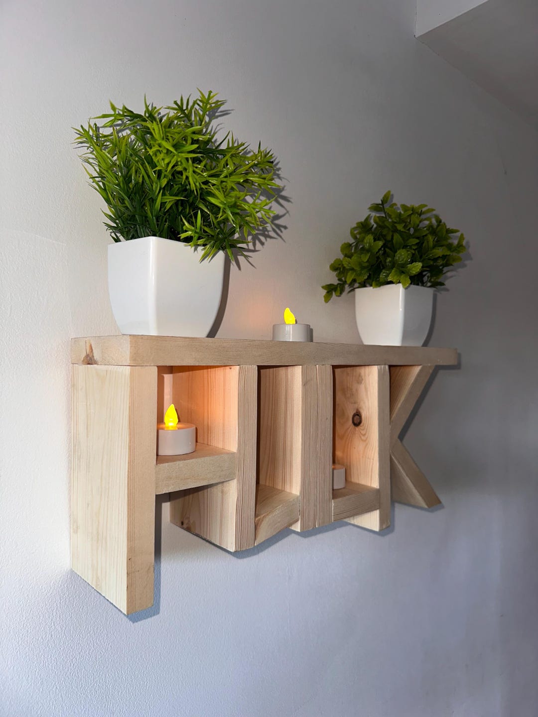 Custom Offensive Word Shelf | Handmade Wooden Word Shelf | Funny Gift ...