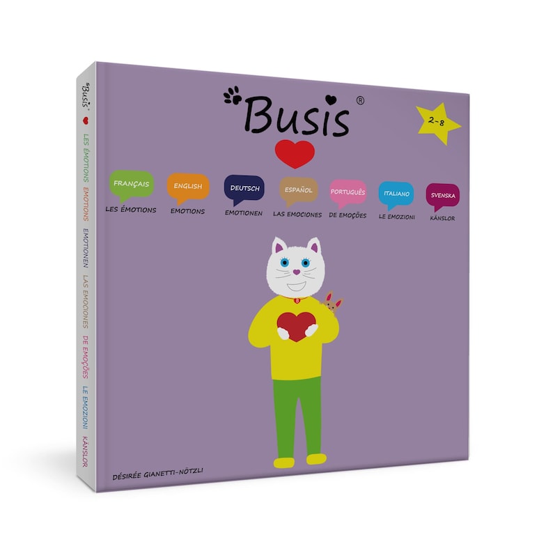 BUSIS Multilingual Children Books. Theme "emotions". Written in 7 ...