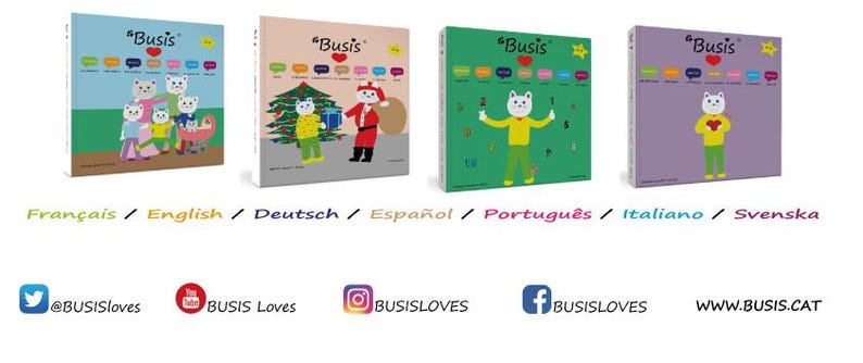 BUSIS Multilingual Children Books. Theme "counting". Written in 7 ...