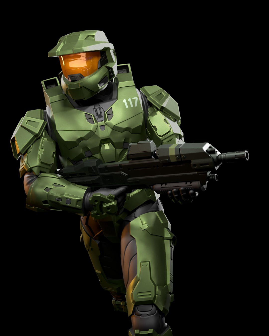 Master Chief Halo Figure | 3D Resin Printed & Hand Painted Sci-fi ...