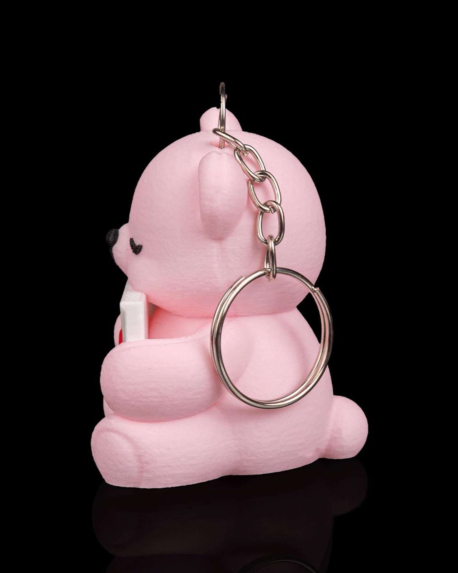 Personalized Teddy Bear Keychain – Valentine’s Gift – Custom Name ...