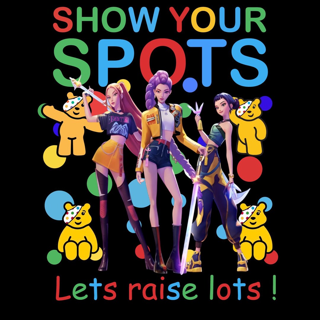 Show Your Spots: Fun and Colorful Charity Tee Design - Spotty Day - Etsy