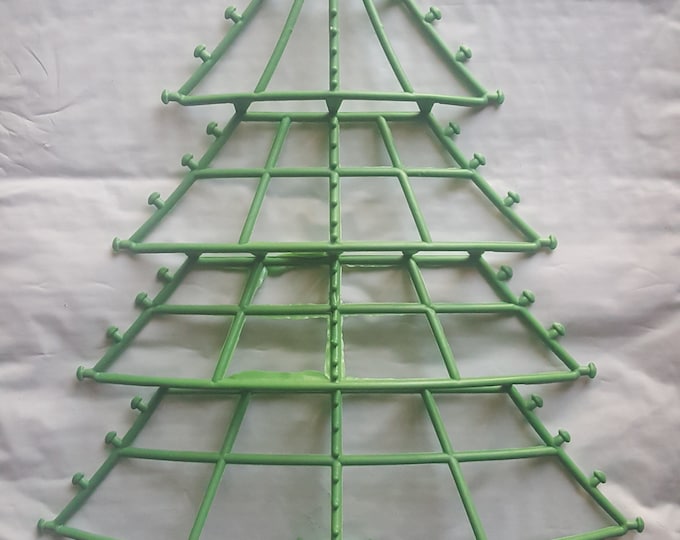 13” Tree Wreath Form Christmas DIY Deco Mesh Burlap Frame - Etsy