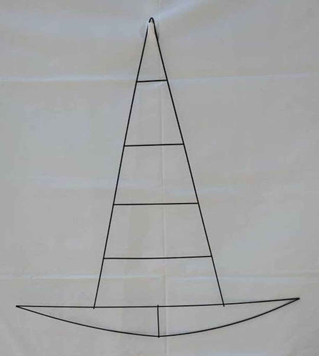 23” Wreath Form for Witch Santa Scarecrow Elf Hat DIY Deco Mesh Burlap ...