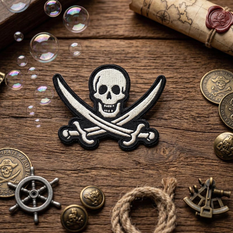 Pirate Patches - Etsy