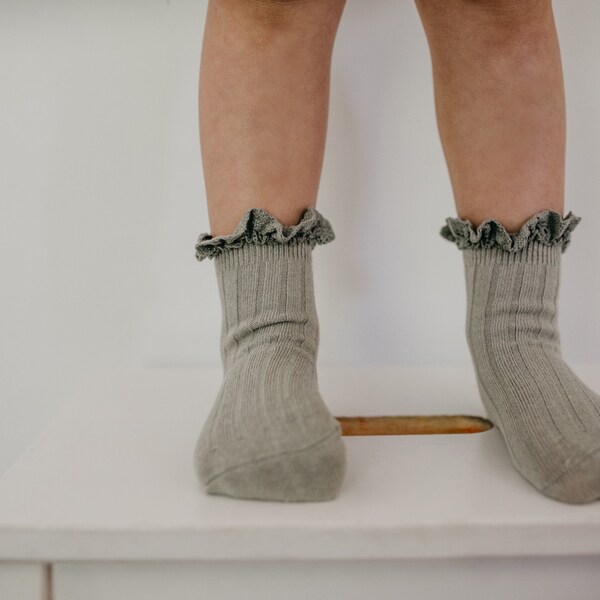 Ruffled Boot Socks - Etsy