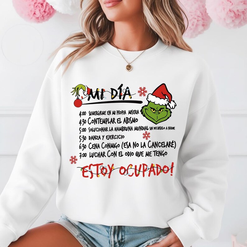 Grinch Schedule SVG PNG Bundle, Funny Christmas Sublimation, DTF Print ...