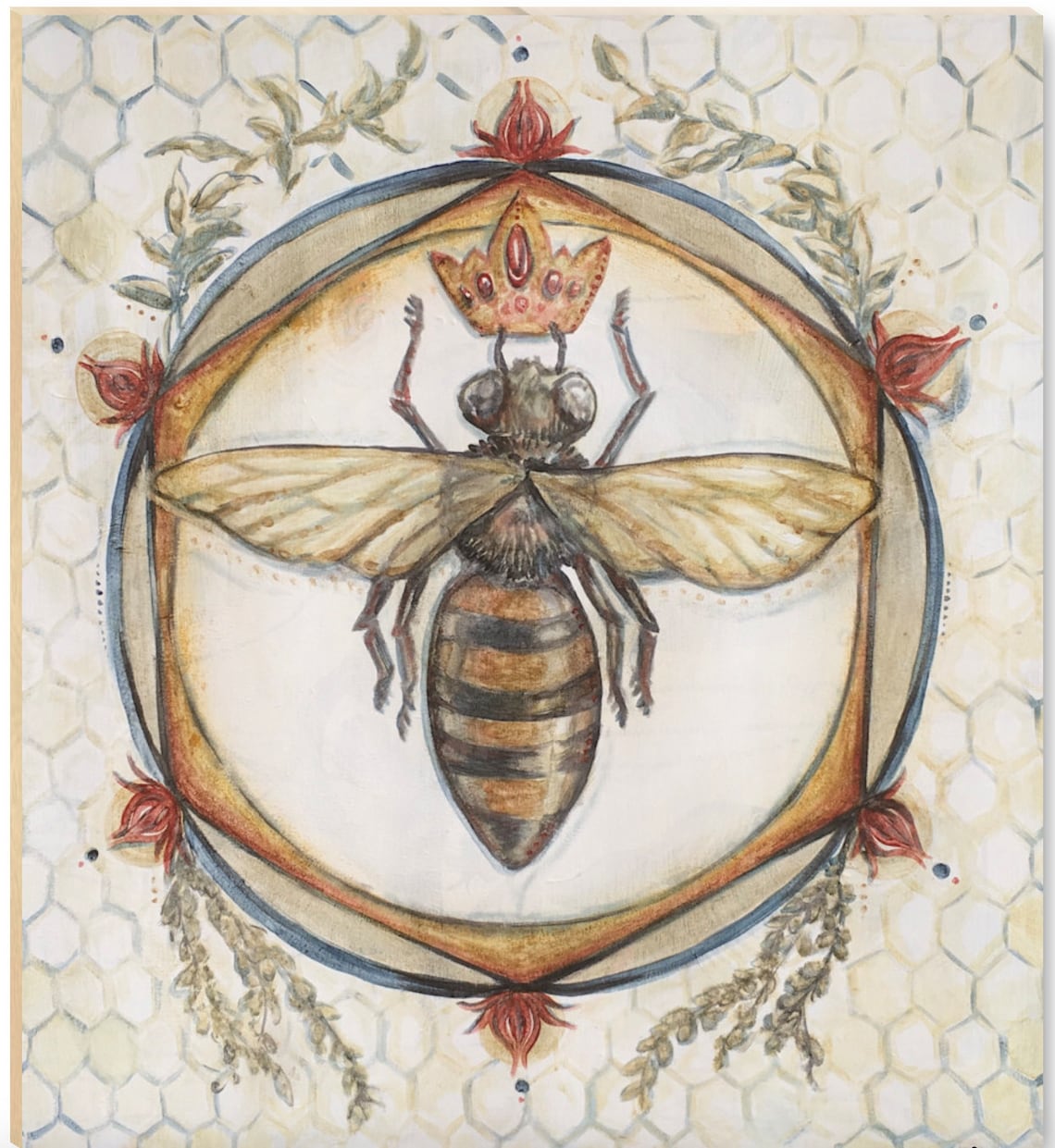 Queen Bee Custom Fine Art Print - Etsy