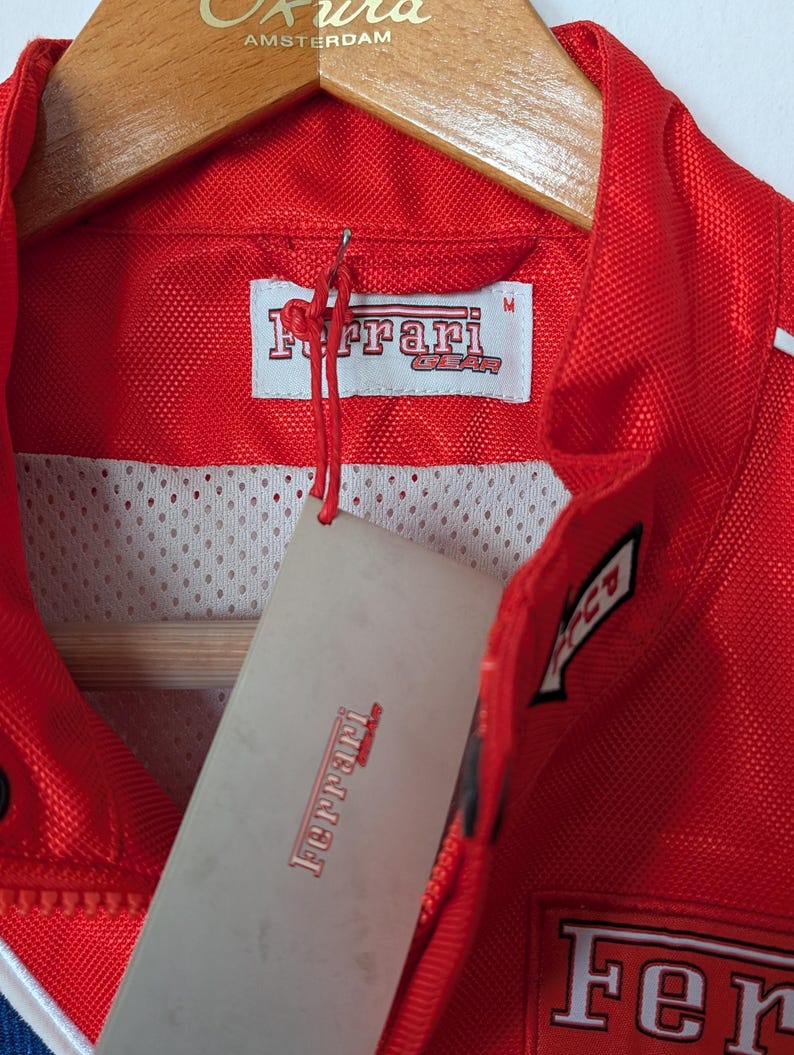 NOS Vintage Ferrari Formula 1 Racing Day Jacket - Ferrari Official Gear ...