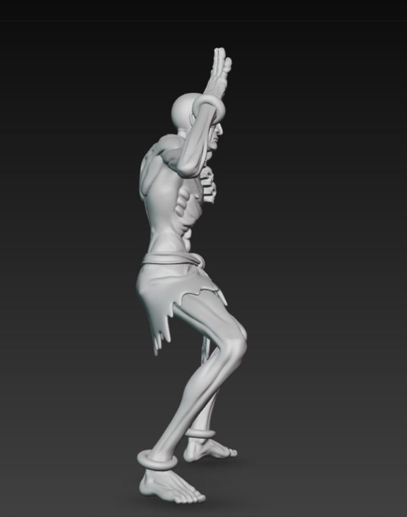 Dhalsim 3D Model : Dhalsim STL File , Game 3D Model , Fighter Stl File ...