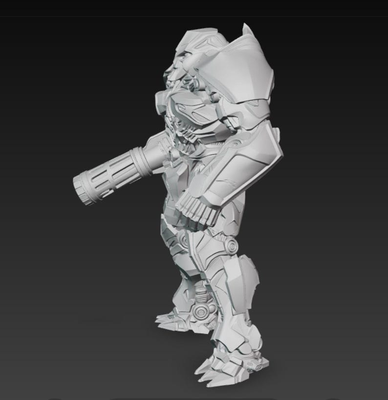 Megatron 3D Model : Megatron STL File , Transformers 3D Model ...