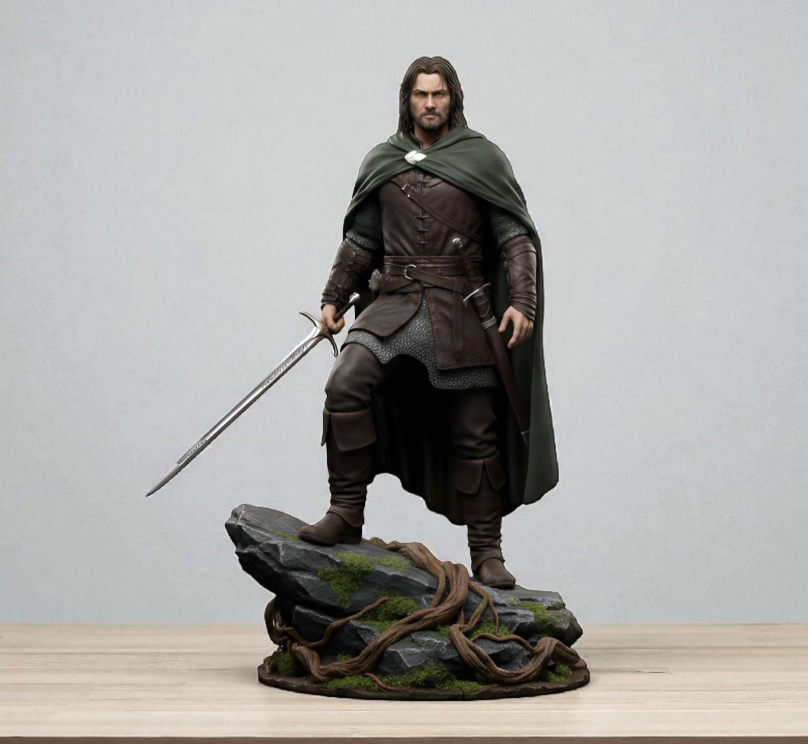 Aragorn 3D Model : Aragorn STL File , Lorf of the Rings 3D Model ,lotr ...