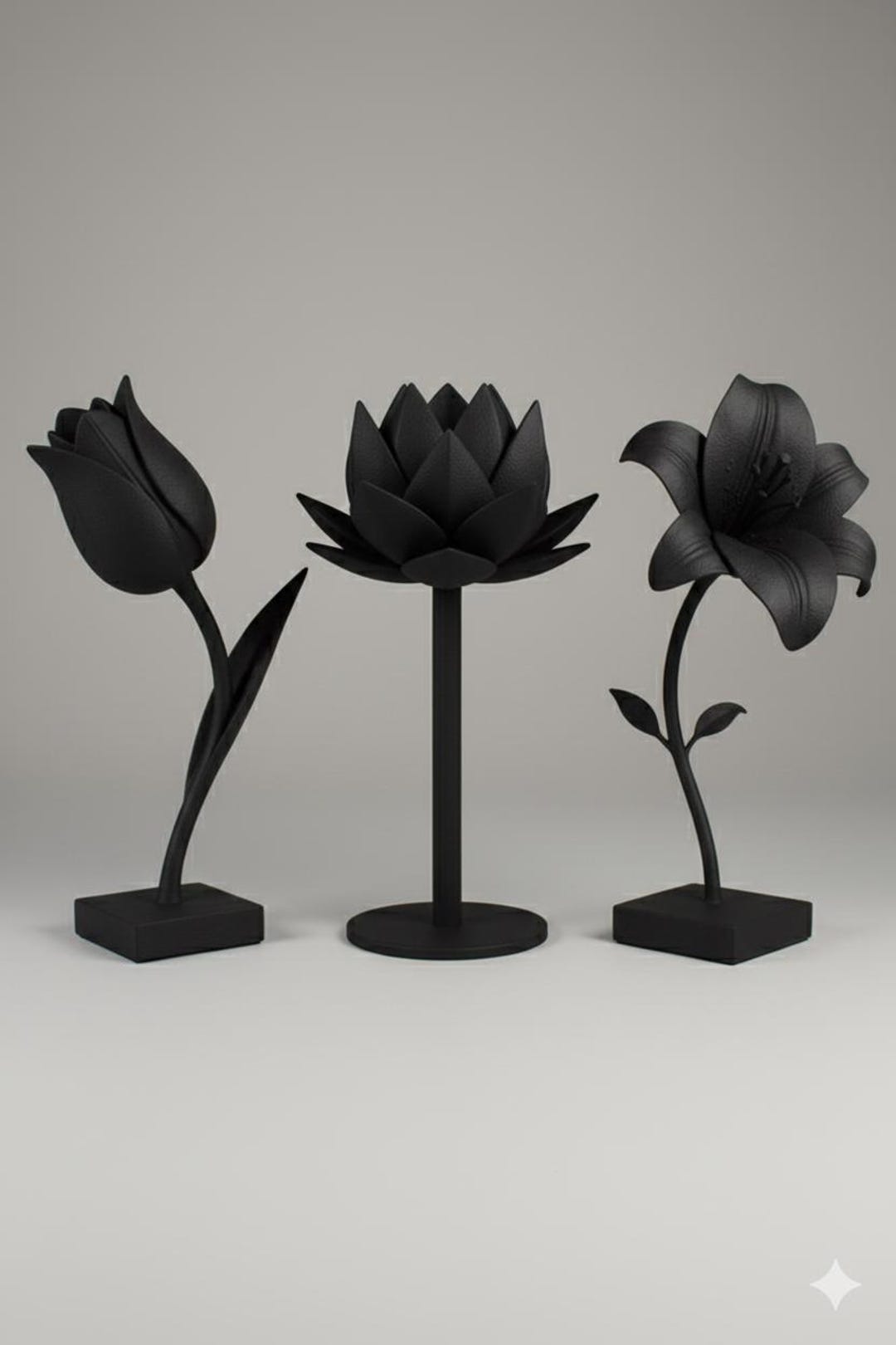 Flowers STL File : Flowers 3D Model Bundle , Tulip STL , Flowers 3D ...