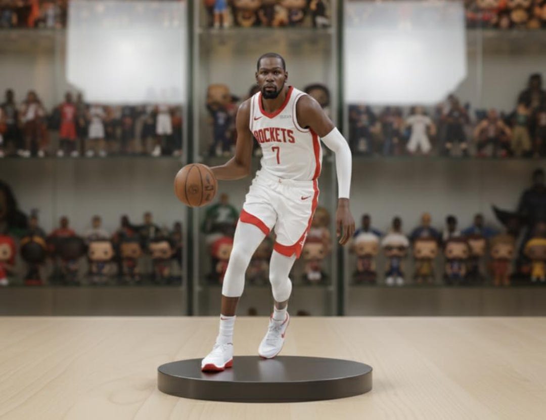 Kevın Durant 3D Model : Kevın Durant STL File , Basketball 3D Model ...