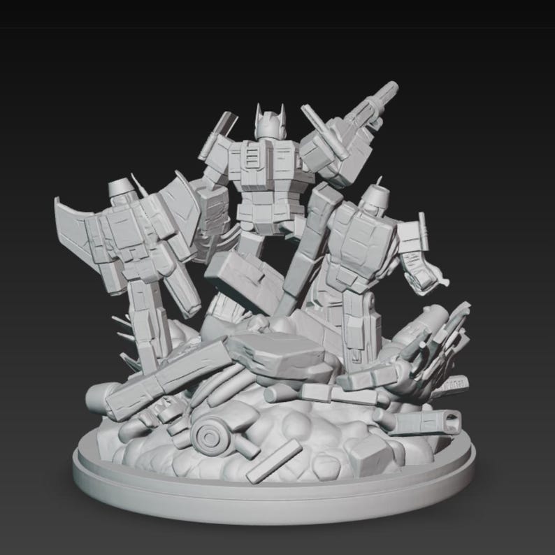 Optimus Prime 3D Model : Optimus STL File , Transformers 3D Model ...