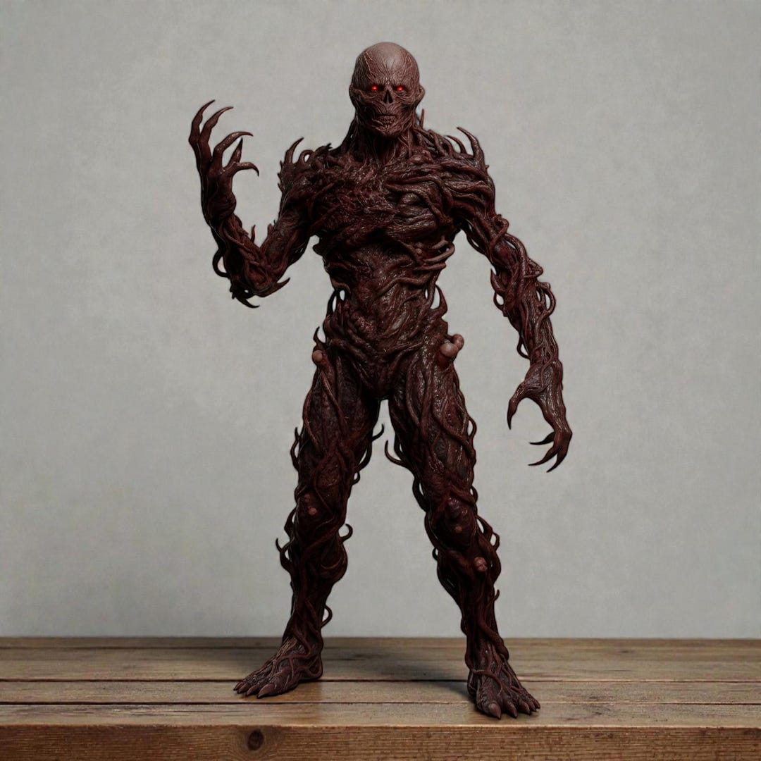 Vecna modèle 3D : modèle 3D de Stranger Things, fichier STL Vecna ...