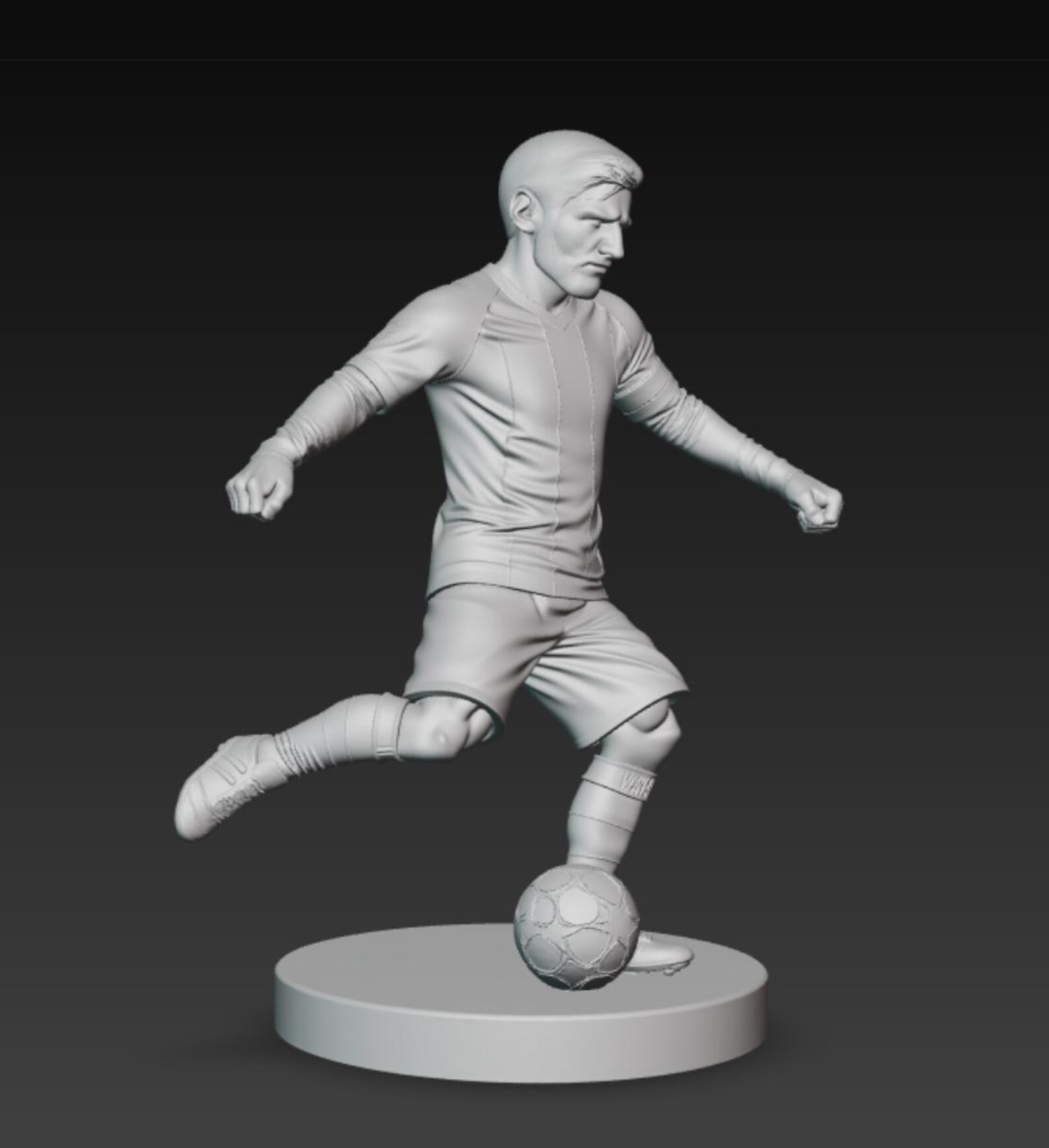 Lionel Messi 3D Model File : Messi STL File , Football 3D Model ...
