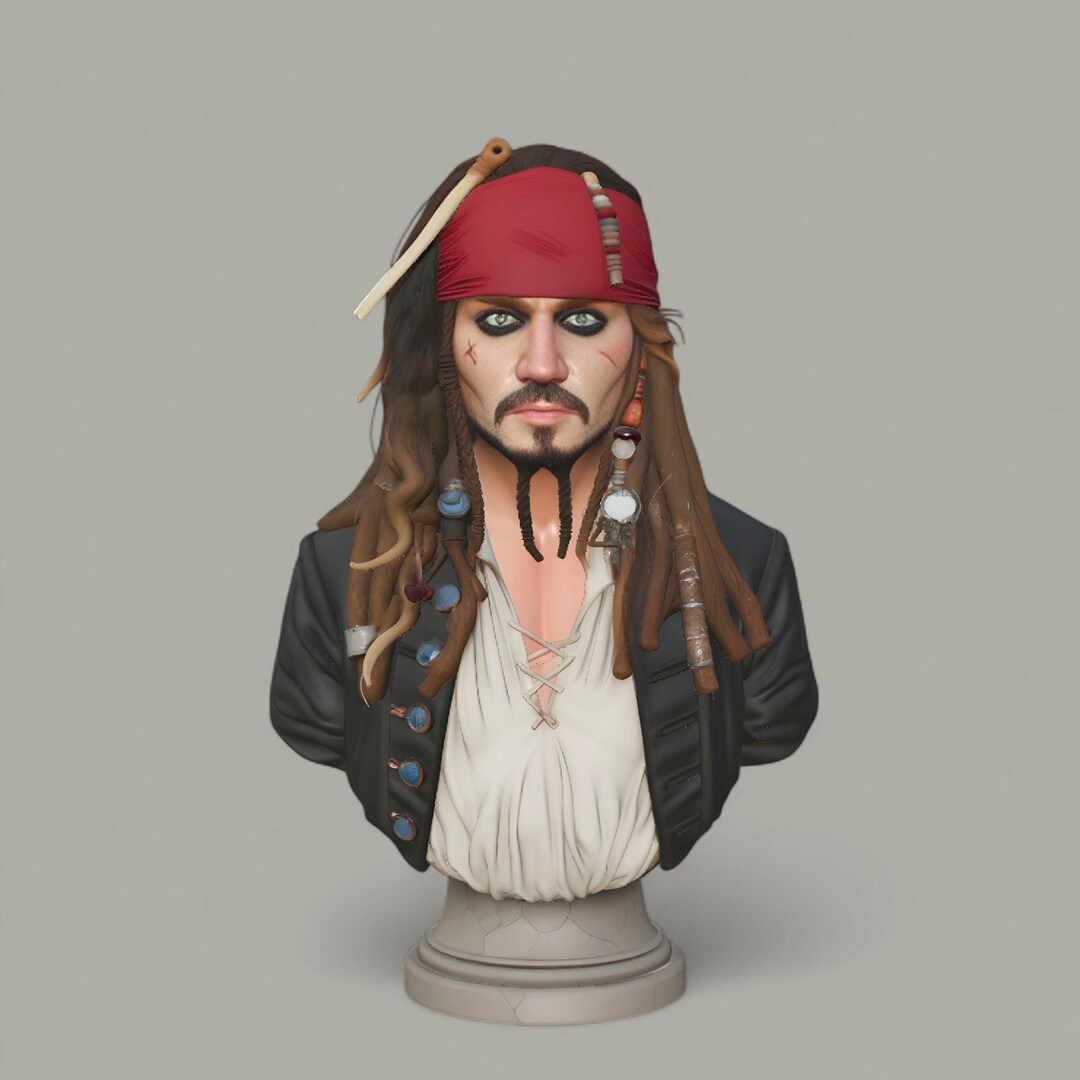 Davy Jones 3D Model : Davy Jones STL File , Flying Dutchman 3D Model ...