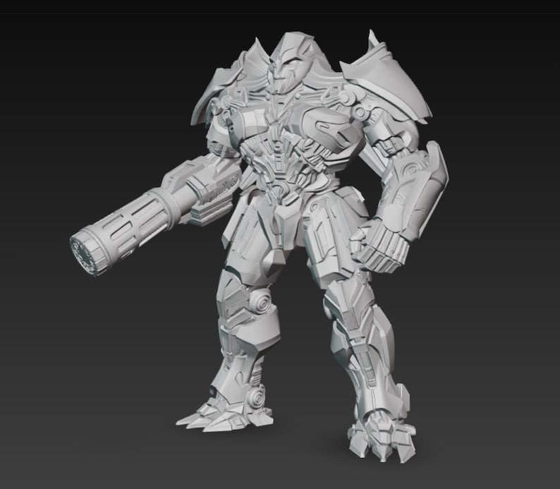 Megatron 3D Model : Megatron STL File , Transformers 3D Model ...