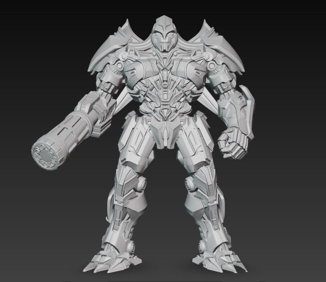 Megatron 3D Model : Megatron STL File , Transformers 3D Model ...