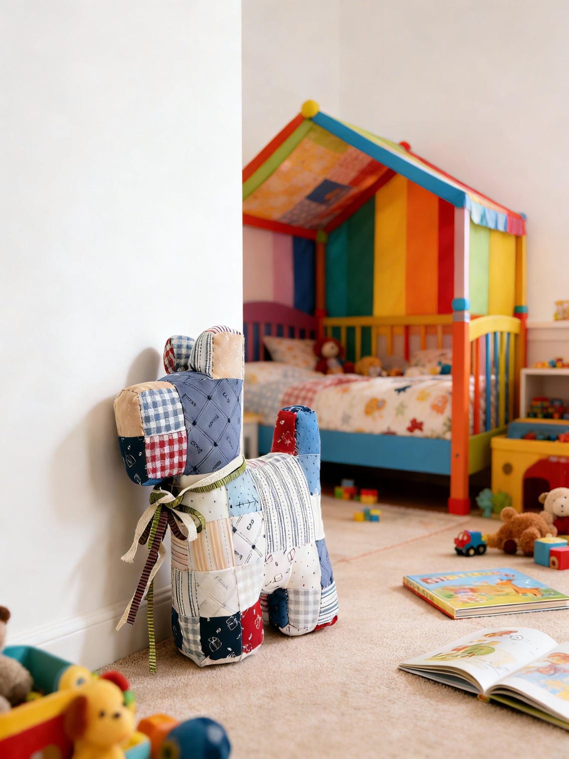 Patchwork Puppy Tutorial, PDF Guide Hand Sewing - Etsy