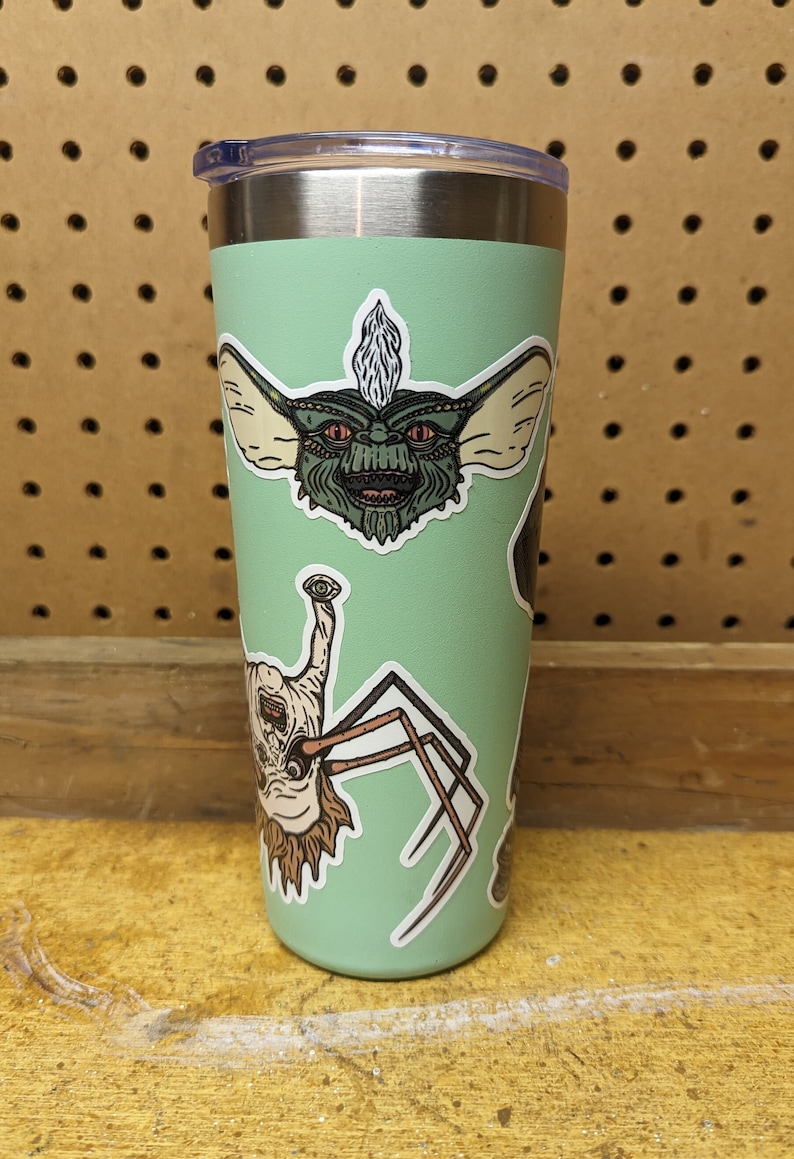 Gremlins Vinyl Sticker | Mogwai | Stripe the Gremlin | Horror Sticker ...