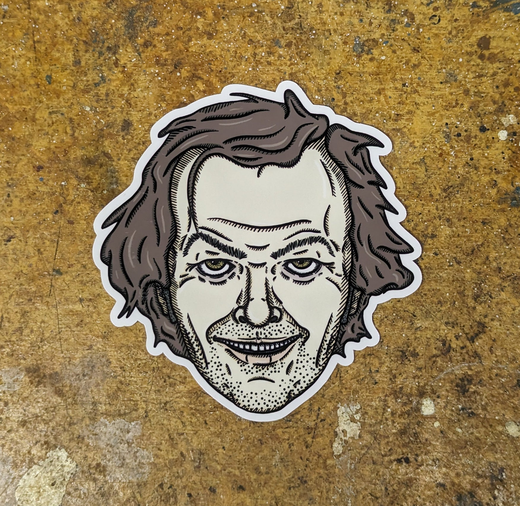 The Shining Vinyl Sticker | Jack Torrance | Stanley Kubrick | Horror ...