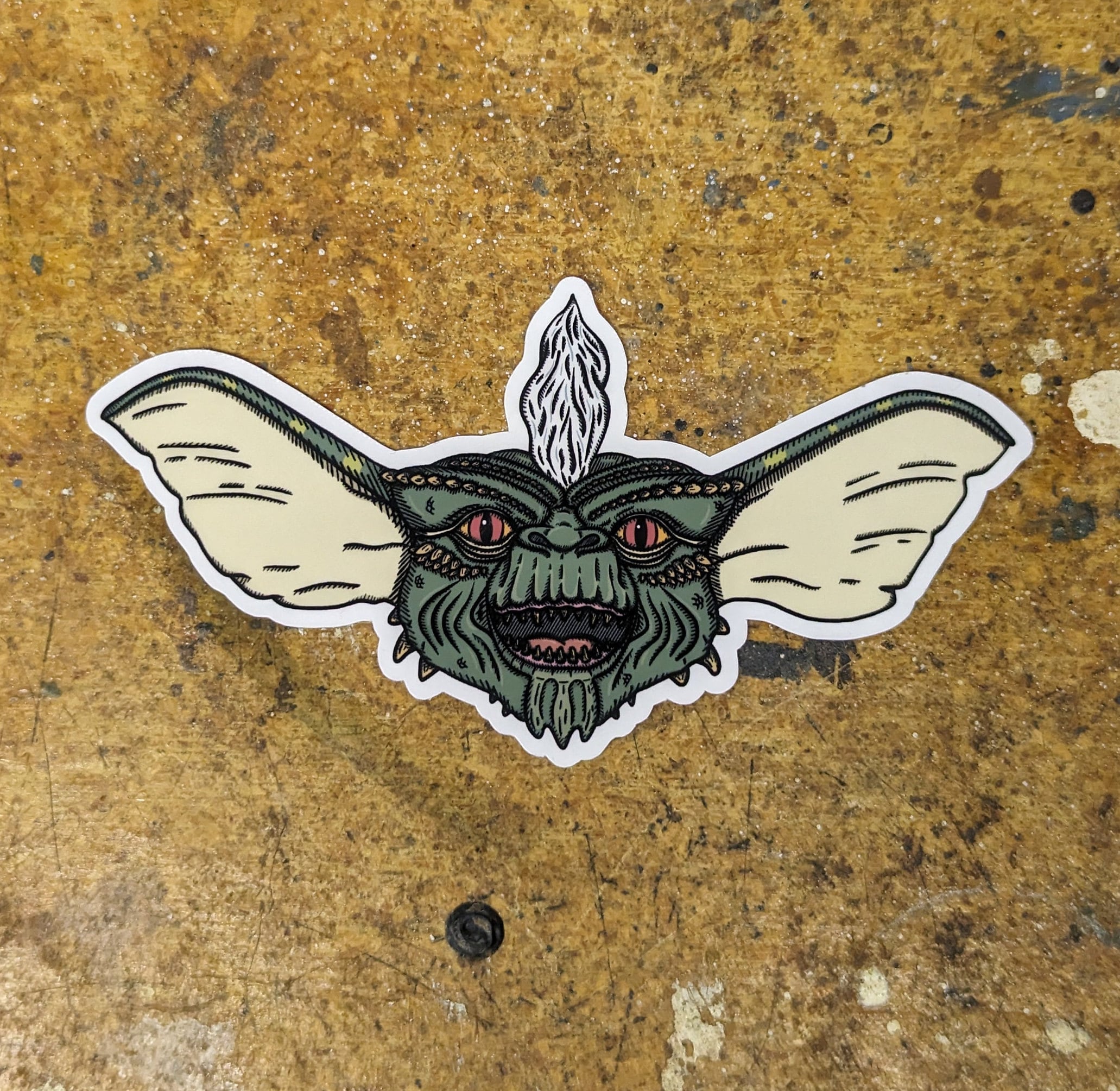 Gremlins Vinyl Sticker | Mogwai | Stripe the Gremlin | Horror Sticker ...