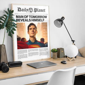 Superman (2025) Daily Planet Poster | Artwork Download - Etsy