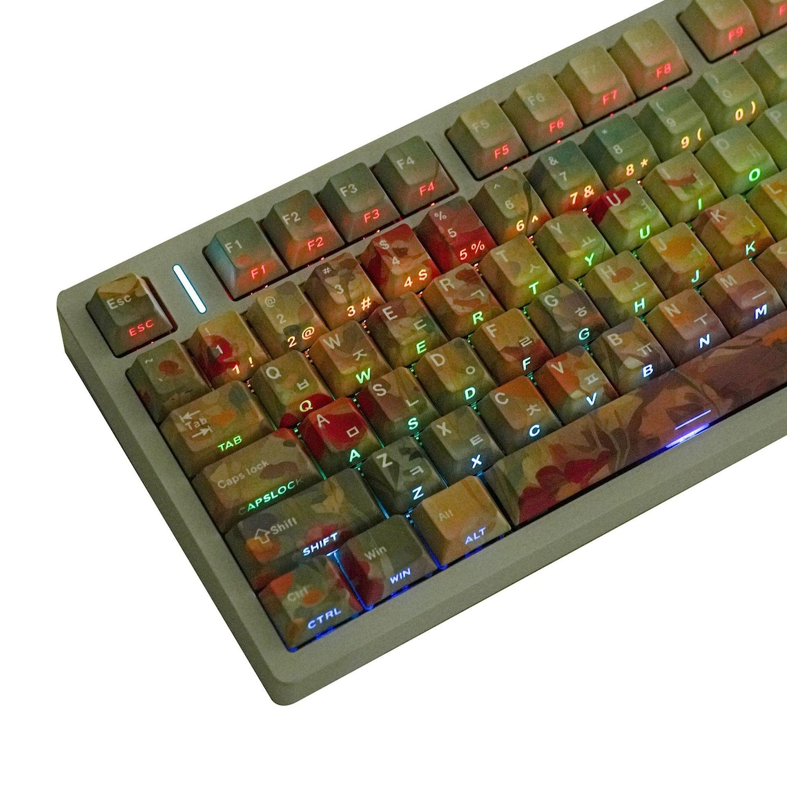 Ghibli Garden Double-shot Keycap Set, Dye-sub + Double-shot PBT Cherry ...