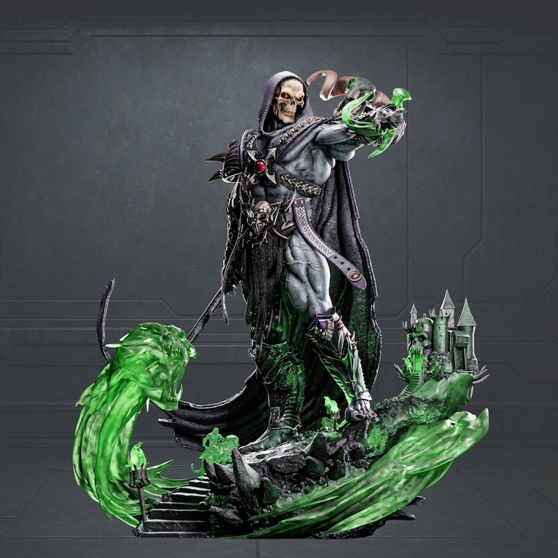 Skeletor 3d Print Figure - Etsy
