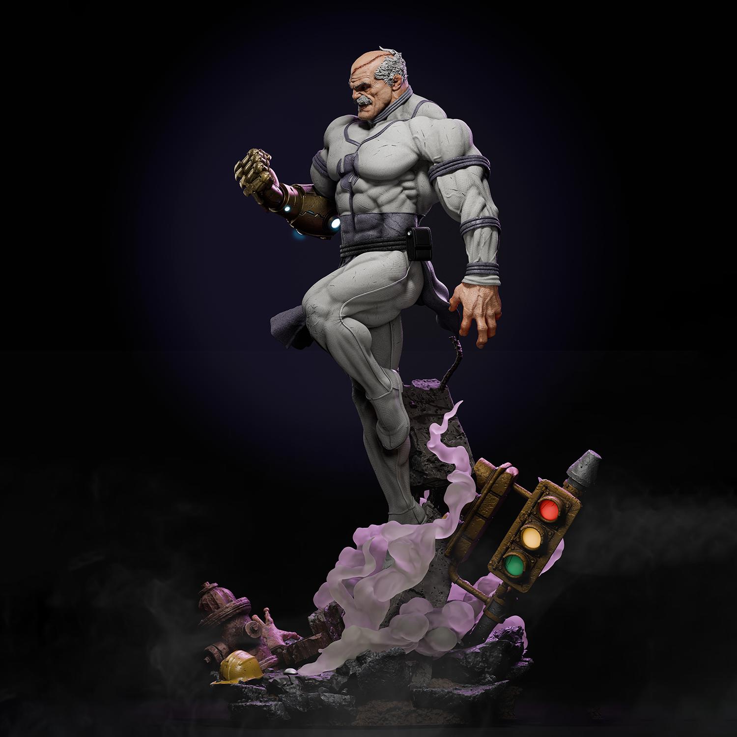 Conquest STL Statue | 1/6 Scale, Floating Battle Pose (3D Print File ...