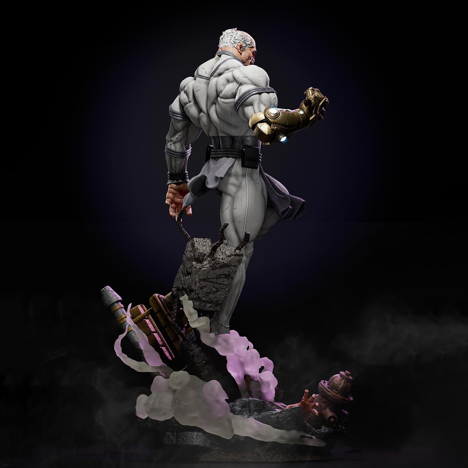 Conquest STL Statue | 1/6 Scale, Floating Battle Pose (3D Print File ...