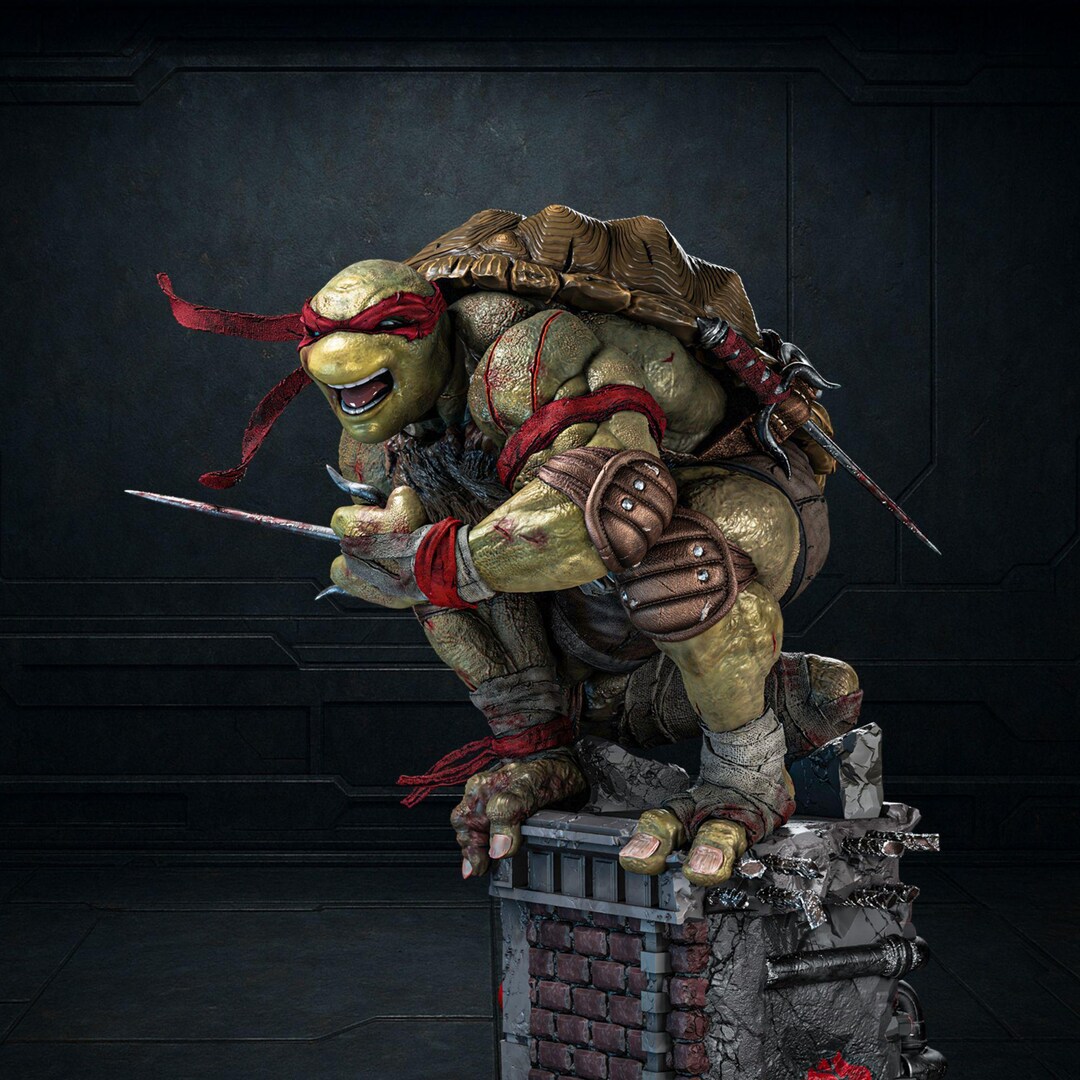Raphael Statue STL + Bust | 1/6 Scale Fanart Model (3D Print File) - Etsy