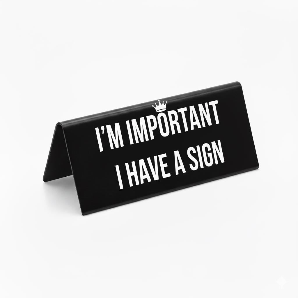 Funny Desk Signs - Gifts for Coworkers- Boss Signs - Etsy